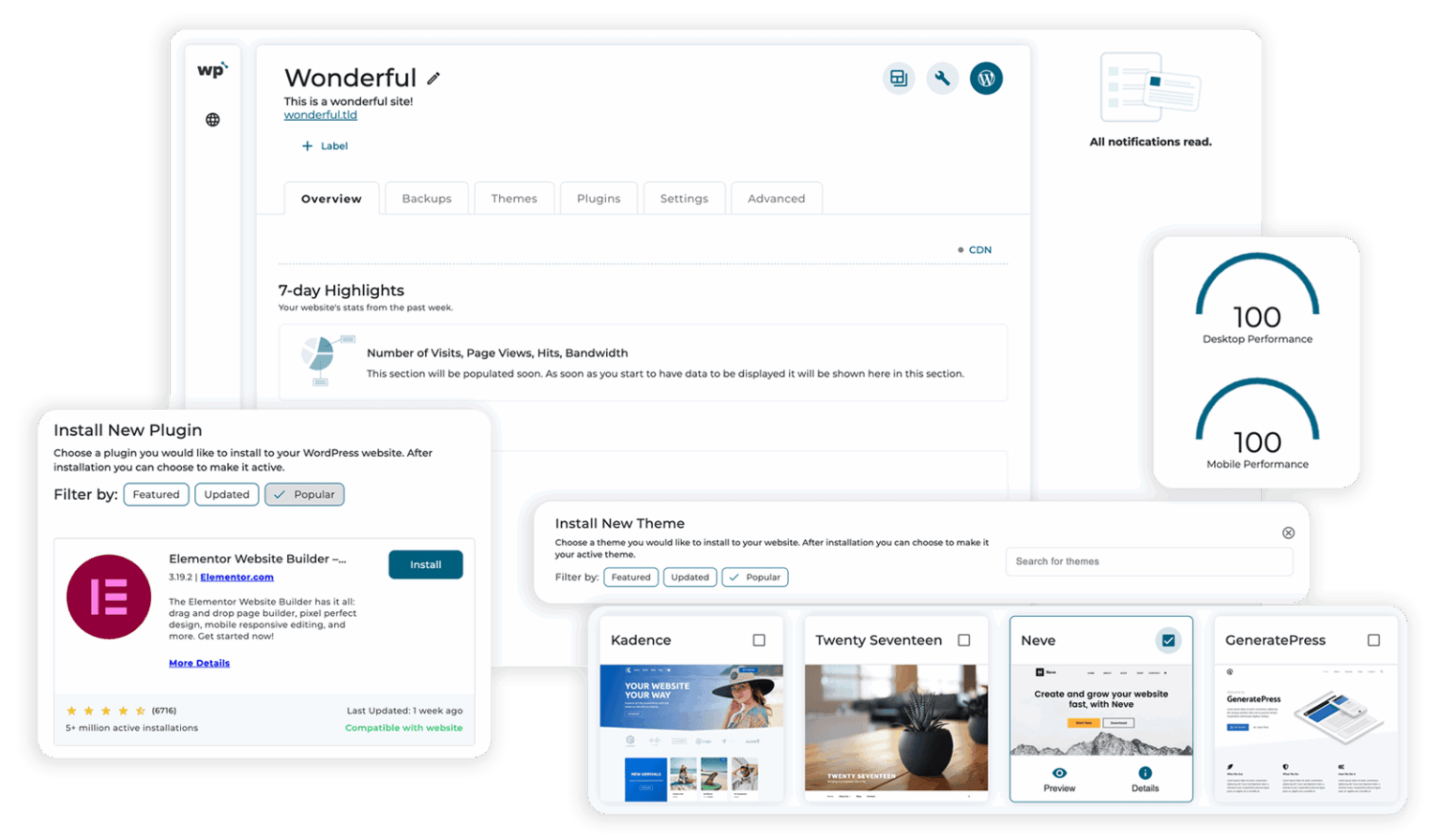 WP Squared Hosting: Boost Your WordPress Performance | cPanel