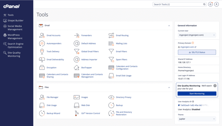Explore cPanel Features Built for Web & Hosting | cPanel